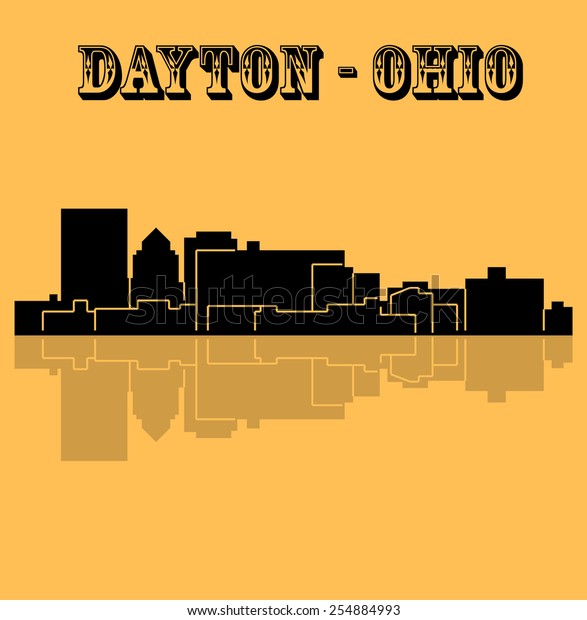 Dayton Ohio Stock Vector (Royalty Free) 254884993