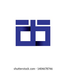 Db Initial Letter Lowercase Linked Logo Stock Vector (Royalty Free ...