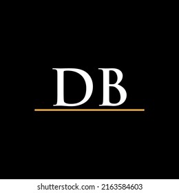 Db Initial Modern Logo Design Vector Stock Vector (Royalty Free ...