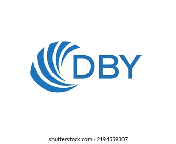Dby Letter Logo Design On White Stock Vector (Royalty Free) 2194559307 ...