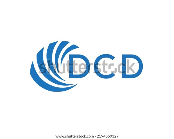Dcd Letter Logo Design On White Stock Vector (Royalty Free) 2194559327 ...