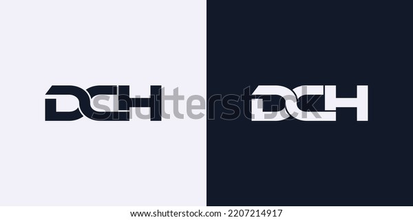 Dch Letter Original Creative Modern Logo Stock Vector (Royalty Free ...