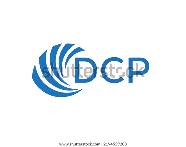 Dcp Letter Logo Design On White Stock Vector (Royalty Free) 2194559283 ...