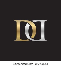 Dg Chain Letter Gold Silver Stock Vector (Royalty Free) 327233636 ...