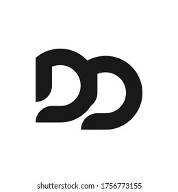 Initial Letter D9 Logo Vector Navy Stock Vector (Royalty Free) 1582778728
