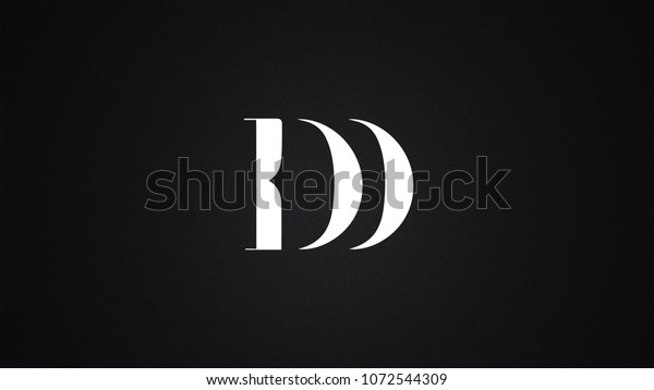 Dd Letter Logo Design Template Vector Stock Vector (Royalty Free ...