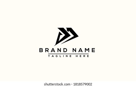 Dd Logo Design Template Vector Graphic Stock Vector (Royalty Free ...