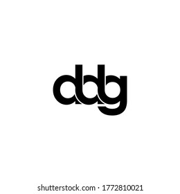 Ddg Letter Original Monogram Logo Design Stock Vector (Royalty Free ...