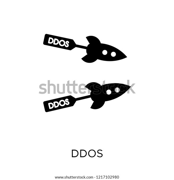 Ddos Icon Ddos Symbol Design Internet Stock Vector (Royalty Free ...