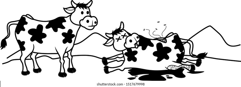 16,129 Dead Cow Images, Stock Photos & Vectors | Shutterstock