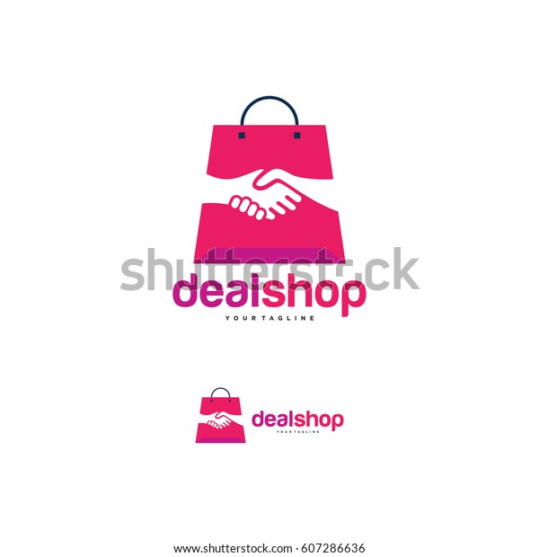 Deal Shop Logo Stock Vector (Royalty Free) 607286636 | Shutterstock