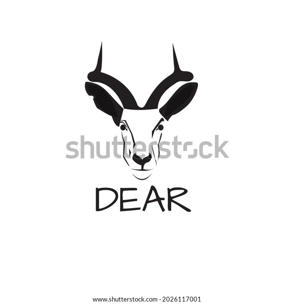 Dear Creative Modern Stylish Logo Design Stock Vector (Royalty Free ...