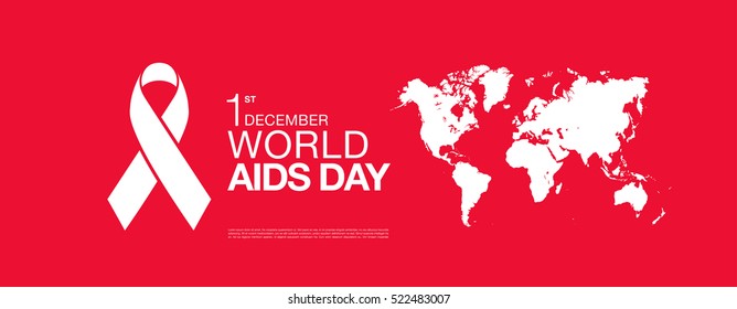 December 1 World Aids Day Poster Stock Vector (Royalty Free) 522483007 ... December 1 World Aids Day Poster Stock Vector (Royalty Free) 522483007 ...