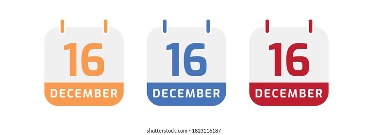December Calendar Vector Design Note Stock Vector (Royalty Free ...