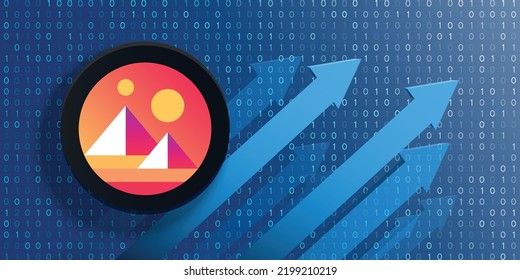 Decentraland Mana Crypto Currency Logo Coin Stock Vector (Royalty Free ...