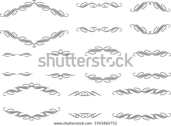 Decoration Kay Vector Illustration Material Collection Stock Vector ...