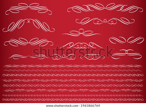 Decoration Kay Vector Illustration Material Collection Stock Vector ...