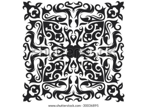 Decorative Border Very Nice Texture Design Stock Vector (Royalty Free ...