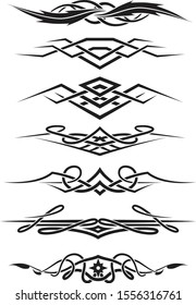 Decorative Chapter Paragraph Divider Graphics Stock Vector (Royalty ...