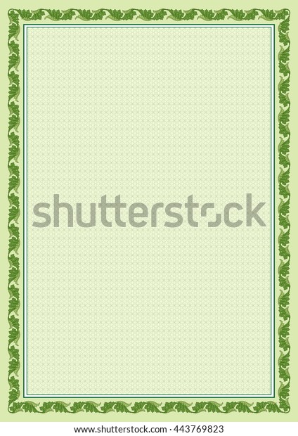 Decorative Frame Background Tangier Grid On Stock Vector (Royalty Free ...