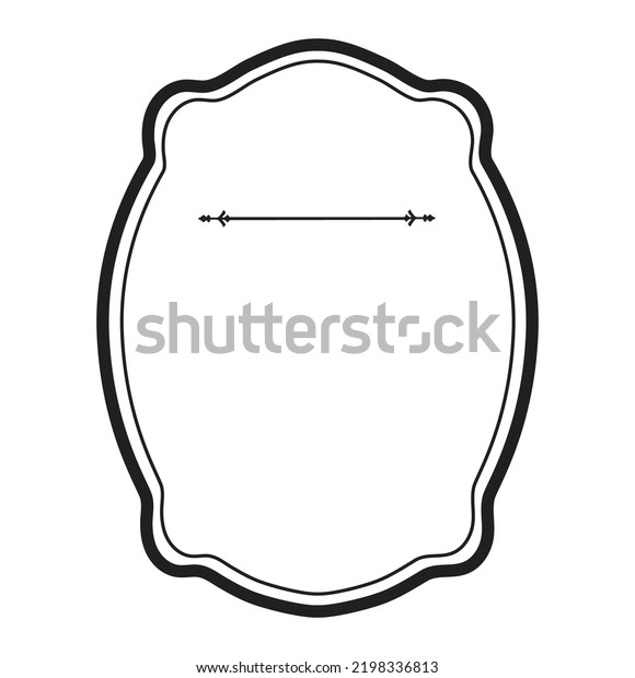 Decorative Frame Text Words Stock Vector (Royalty Free) 2198336813 ...