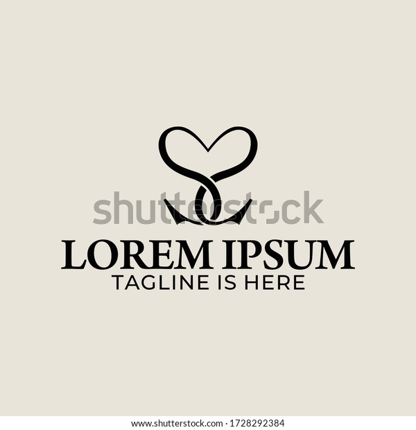 Decorative Logo Design Letters Ss Stock Vector (Royalty Free ...