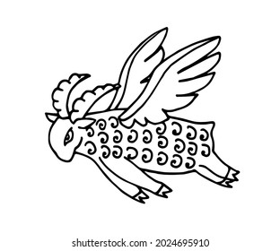 2,405 Sheep flying Images, Stock Photos & Vectors | Shutterstock