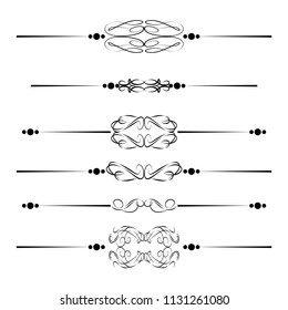 Decorative Page Break Designs Stock Vector (Royalty Free) 44652190 ...