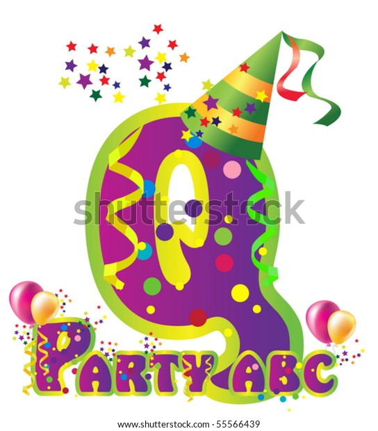 Decorative Party Letter Sample Text Design Stock Vector (Royalty Free ...