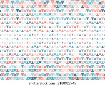 Decorative Triangles Halftone Backdrop Fade Triangular Stock Vector ...