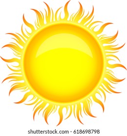 Watercolor Vector Sun Shapes Rising Sun Stock Vector (Royalty Free ...