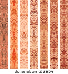 Decorative Vertical Stripes Stock Vector (Royalty Free) 291585296 ...