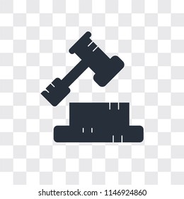 Decree Vector Icon Isolated On Transparent Stock Vector (Royalty Free ...