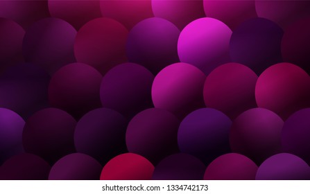 Deep Colored Pink Purple Circles Bacdrop Stock Vector (Royalty Free ...