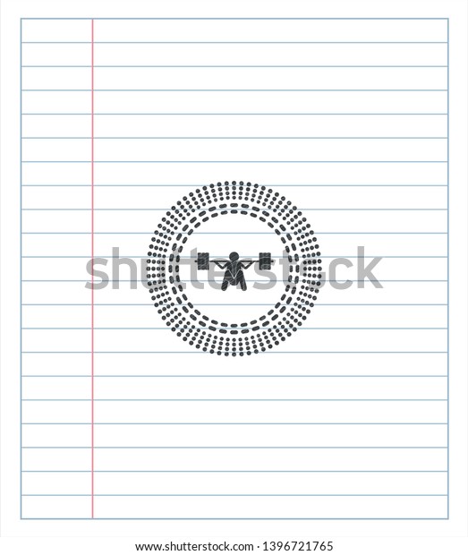 Deep Squat Icon Draw Pencil Strokes 스톡 벡터(로열티 프리) 1396721765 | Shutterstock