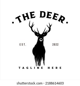 Deer Logo Company Logo Design Idea Stock Vector (Royalty Free ...