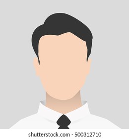 Default Colorful Placeholder Man Stock Vector (Royalty Free) 500312710 ...