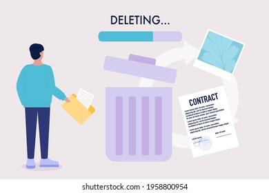 23,166 Data deletion Images, Stock Photos & Vectors | Shutterstock