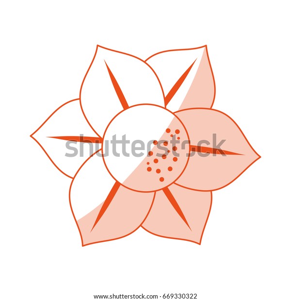 Delicate Flower Icon Image Stock Vector (Royalty Free) 669330322 ...