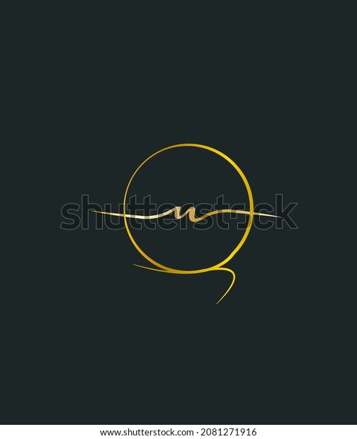 Delicate Well Balanced Handwritten Letter Type Stock Vector (Royalty ...