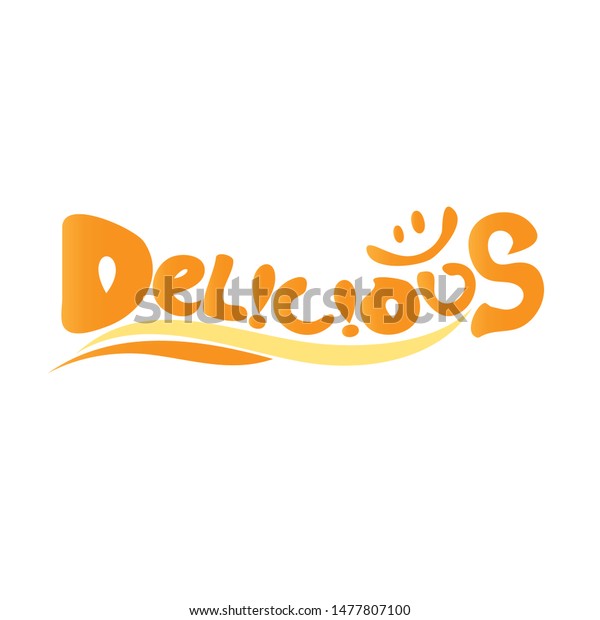 Delicious Logo Symbol Design Template Vector Stock Vector (Royalty Free ...