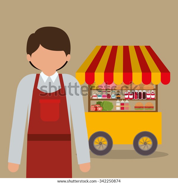 Deliciousand Good Food Design Vector Illustration Stock Vector (Royalty ...