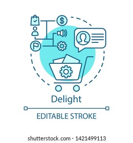 Customer delight icon Images, Stock Photos & Vectors | Shutterstock