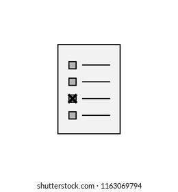 Delivery Document Isolated Color Icon Vector Stock Vector (Royalty Free ...
