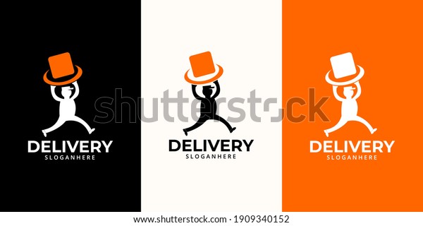 Delivery Logo Designs Template Illustration Vector Stock Vector ...