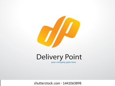 Delivery Point Creative Art Logo Stock Vector (Royalty Free) 1441063898 ...