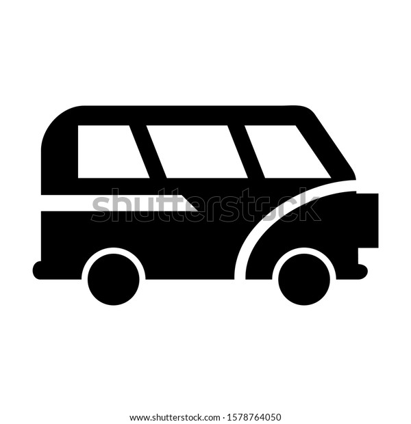 Delivery Van Icon Isolated Sign Symbol 스톡 벡터(로열티 프리) 1578764050 ...