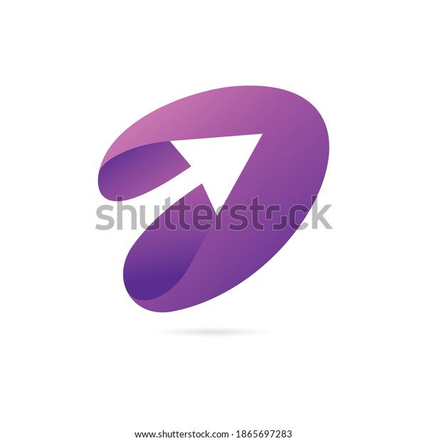 Delta Arrow Letter D Logo Concept: เวกเตอร์สต็อก (ปลอดค่าลิขสิทธิ์ ...