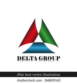 Delta Logo Stock Vector (Royalty Free) 353384153