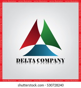 Delta Logo Icon Stock Vector (Royalty Free) 530728240 | Shutterstock